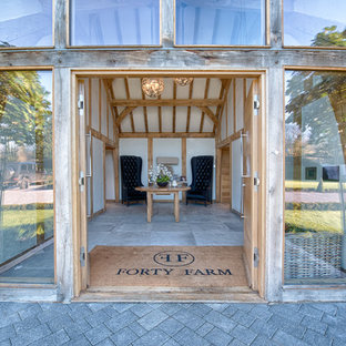 75 Beautiful Slate Floor Foyer Pictures & Ideas | Houzz