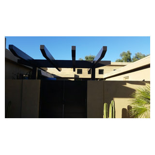Courtyard Shade Camelback Mountain - Southwestern - Phoenix - by AZ ...