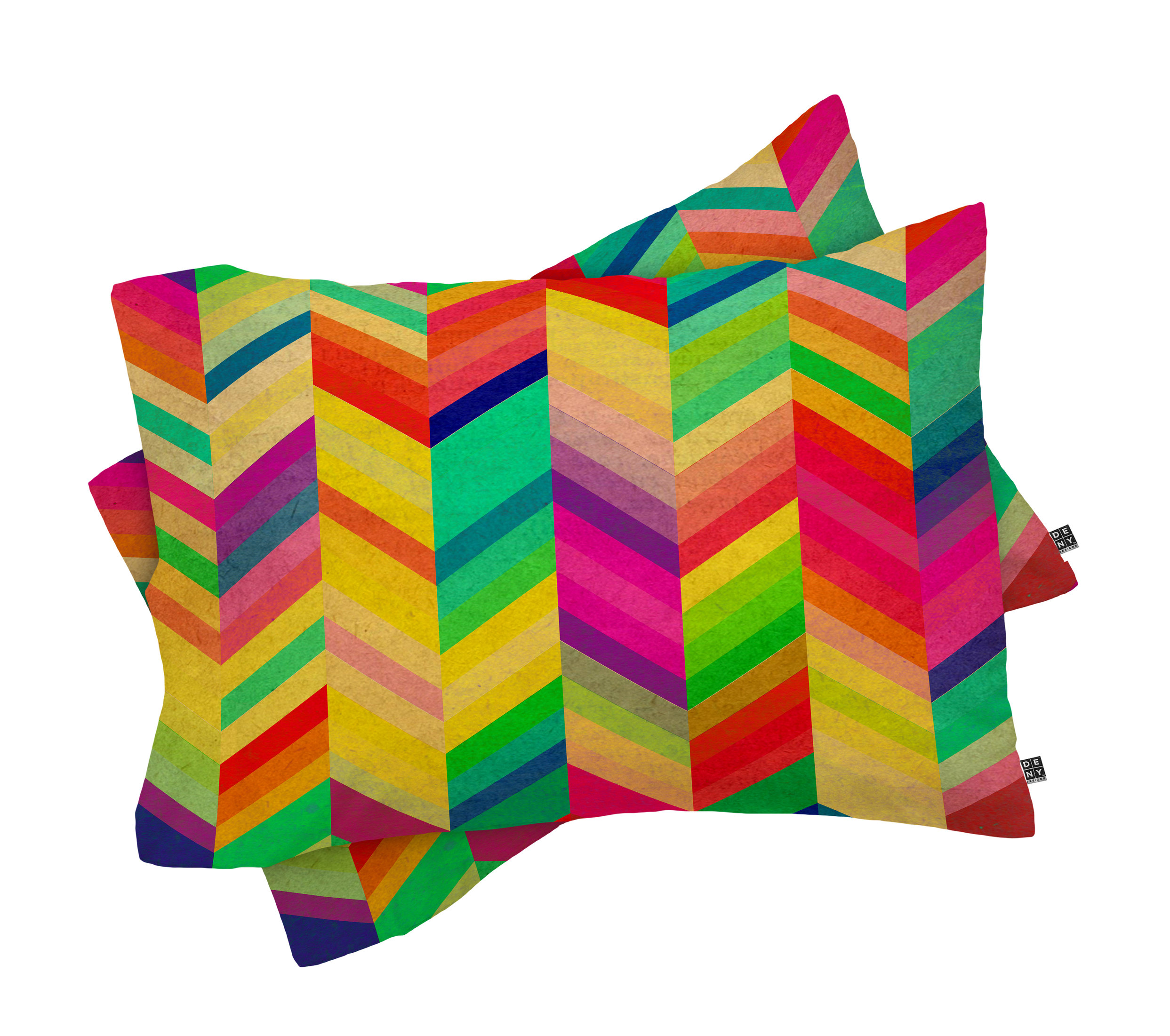 Deny Designs Rebecca Allen Color Quest Pillow Shams, King, King ...