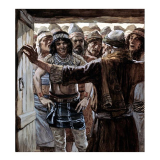 "Ephramites Wish To Know The Levite" Paper Print by James Tissot, 16 ...