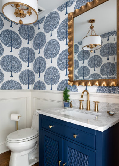 5 Bold New Powder Rooms