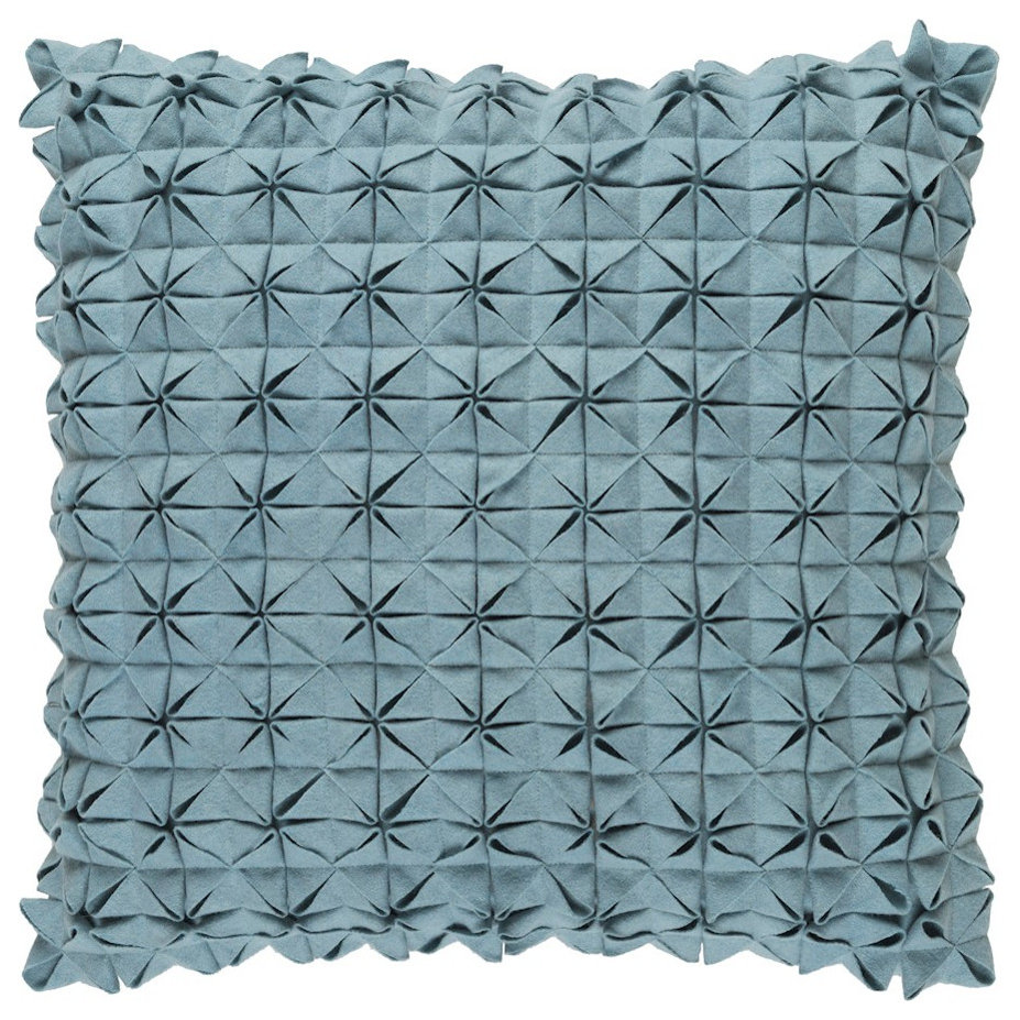 Structure by Surya Pillow Cover, Sage, 22' x 22' - Contemporary ...