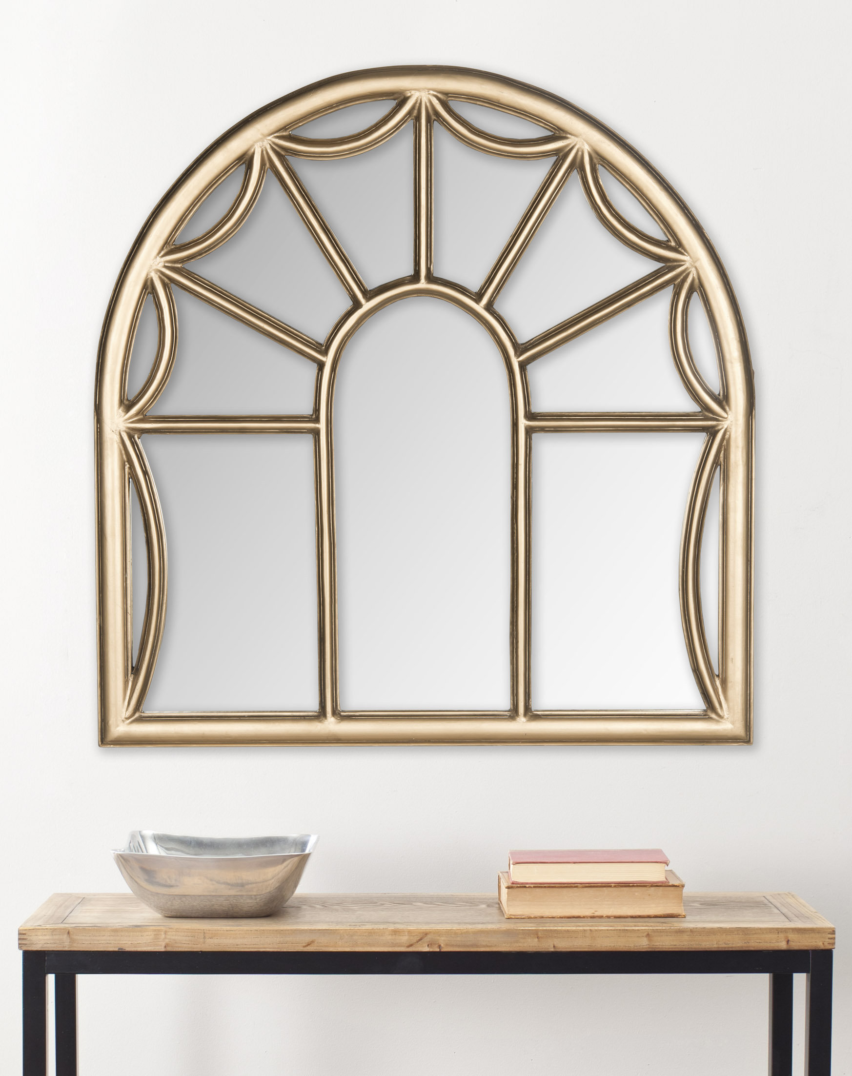 Palladian Mirror - Transitional - Wall Mirrors - by Safavieh | Houzz