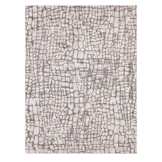 Karastan Sette Alabaster Area Rug, 8'x11' - Contemporary - Area Rugs ...