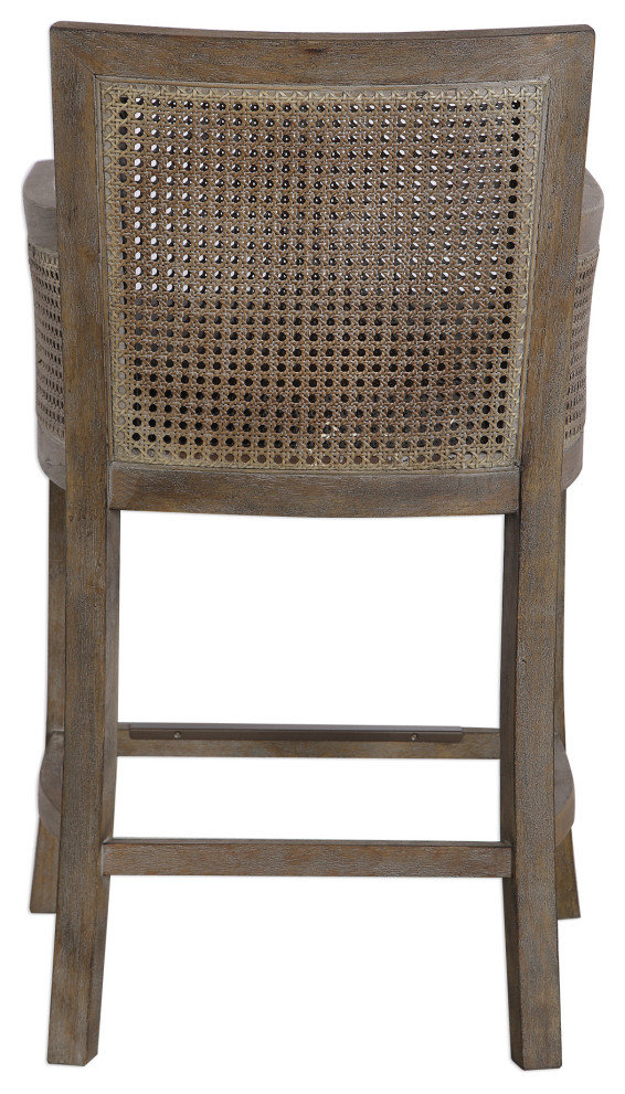 Uttermost Encore Counter Stool - Tropical - Bar Stools And Counter ...