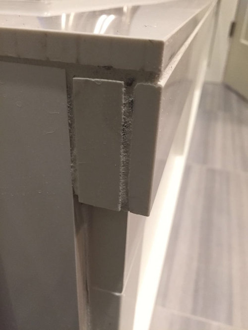 Bathroom tiles, shall we insist on mitered edge | Houzz AU