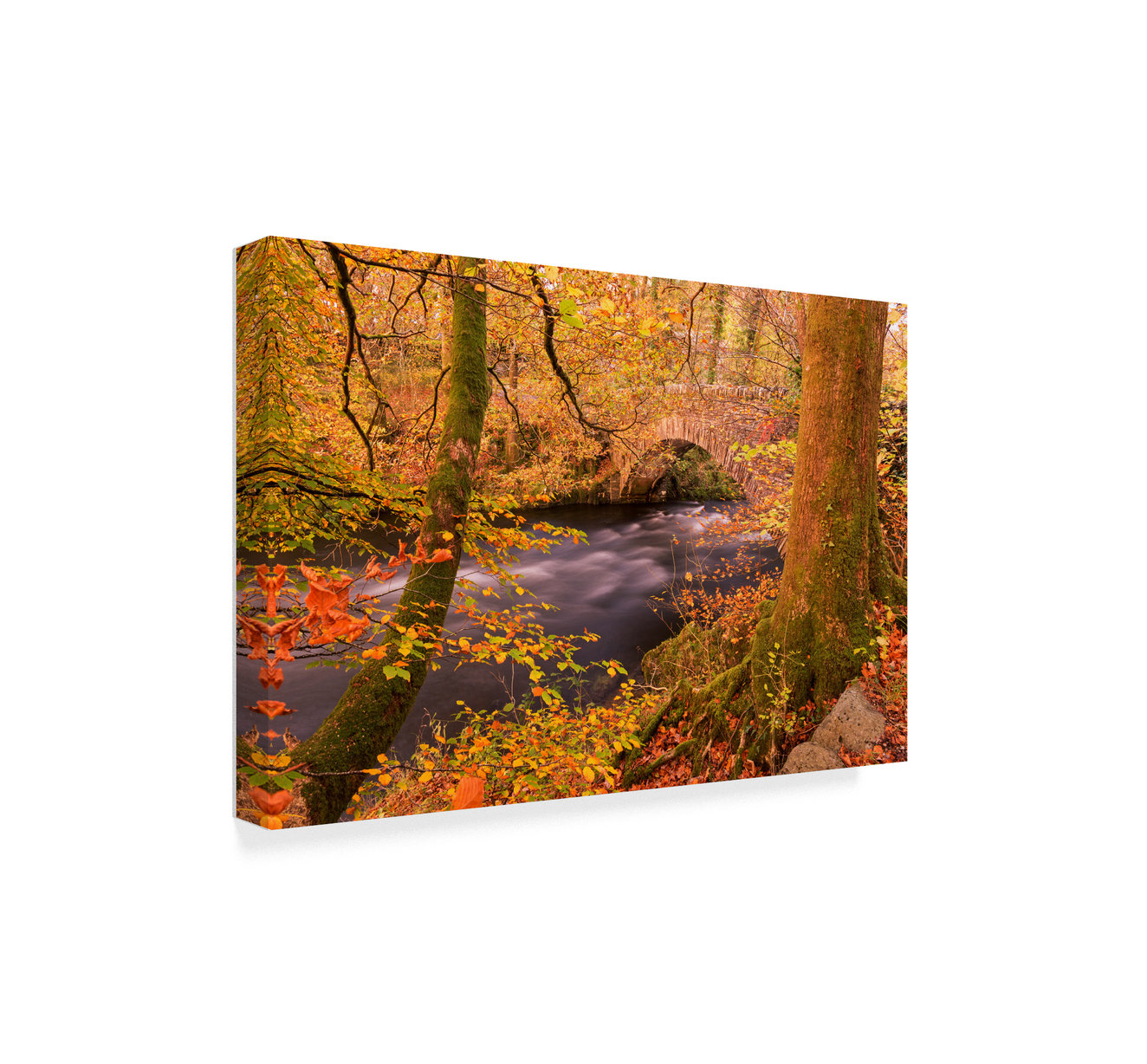 "Clappersgate Bridge" by Adam Burton, Canvas Art, 12"x19 ...