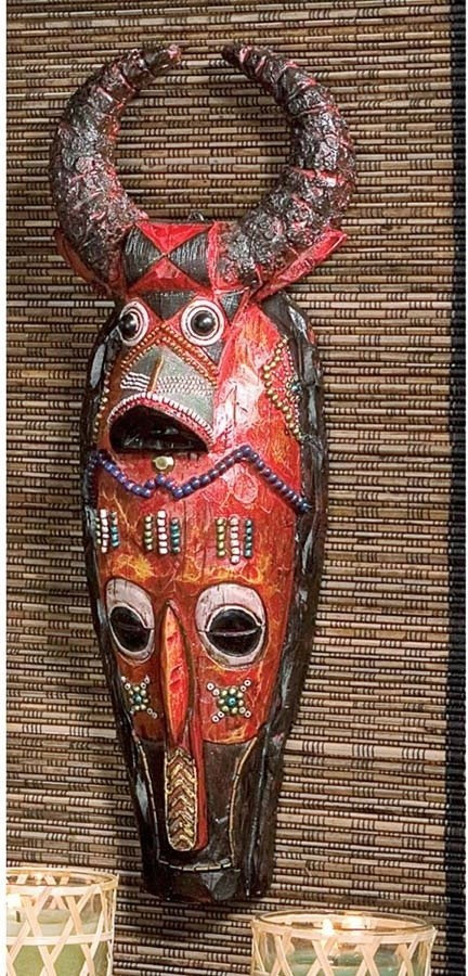 Cape Buffalo Mask - Wall Sculptures - by XoticBrands Home Decor | Houzz