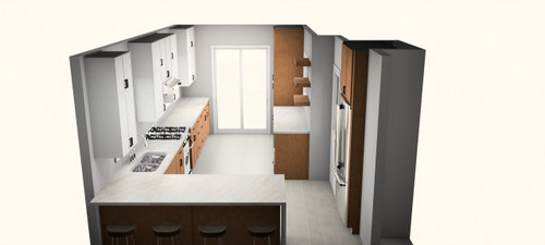 Tab finger pulls — how to make them work with vertical cabinets | Houzz ...