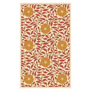 Joli Sol Georgia Vinyl Mat, 36x60 Rectangle - Contemporary - Area Rugs ...