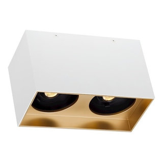 Tech Lighting Exo Dual Flush Mount, 6" - Modern - Flush-mount Ceiling ...