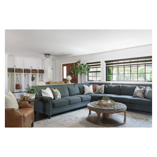 Farmhouse Luxe - Country - Living Room - San Diego - by Blythe ...