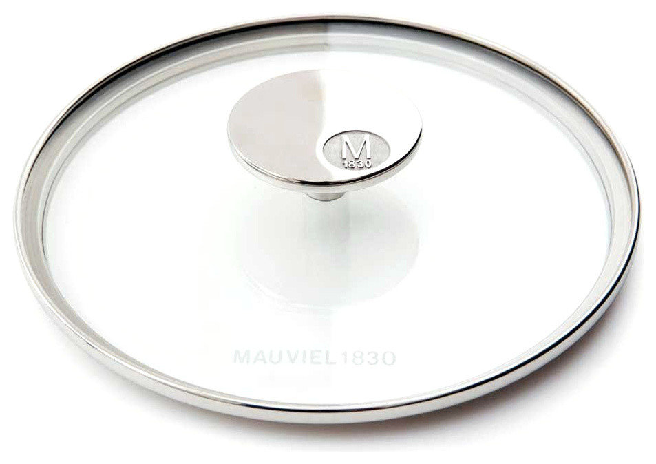Mauviel M'cook Tempered Glass 11 Inch Lid with Stainless Steel Knob ...