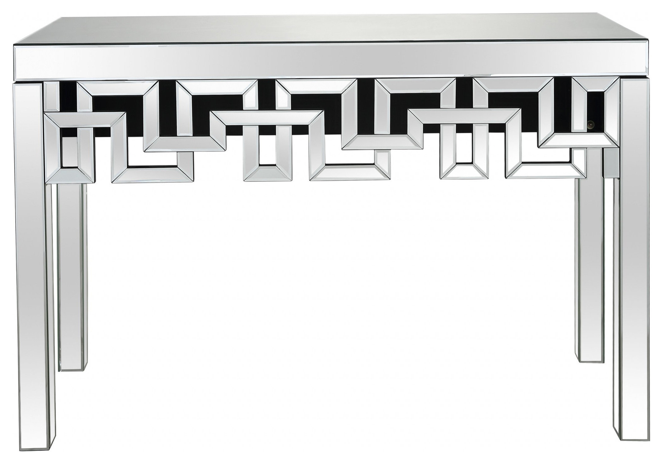 Greek Key Console Table - Contemporary - Console Tables - by USTRADEENT LLC | Houzz
