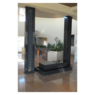 Two Story Waterfall - Modern - Entry - San Francisco - by Earth and ...