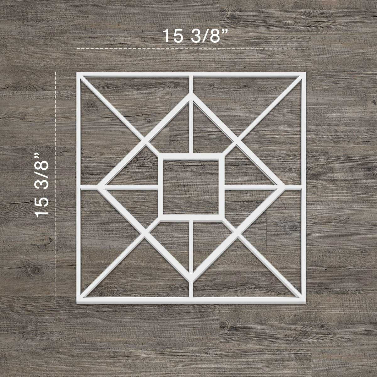 Extra Small Conroe Decorative Fretwork Wall Panels, Architectural Grade ...