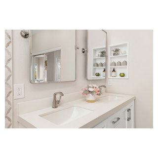 Encinitas Open Concept - Master Bathroom and Hallway - Contemporary ...