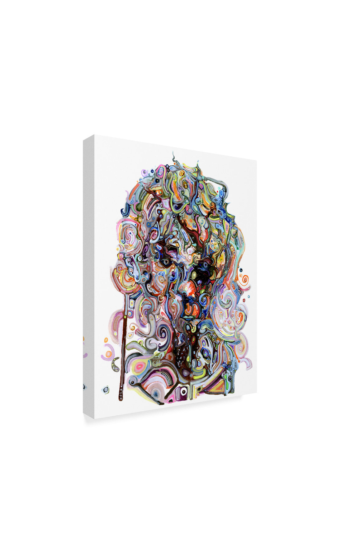 "Thousand Yard Stare" by Josh Byer, Canvas Art, 47"x35" - Contemporary - Prints And Posters - by ...