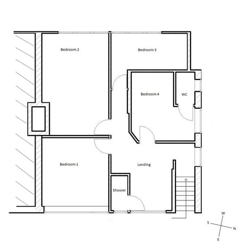 3 Bedroom Layout Design | Houzz UK