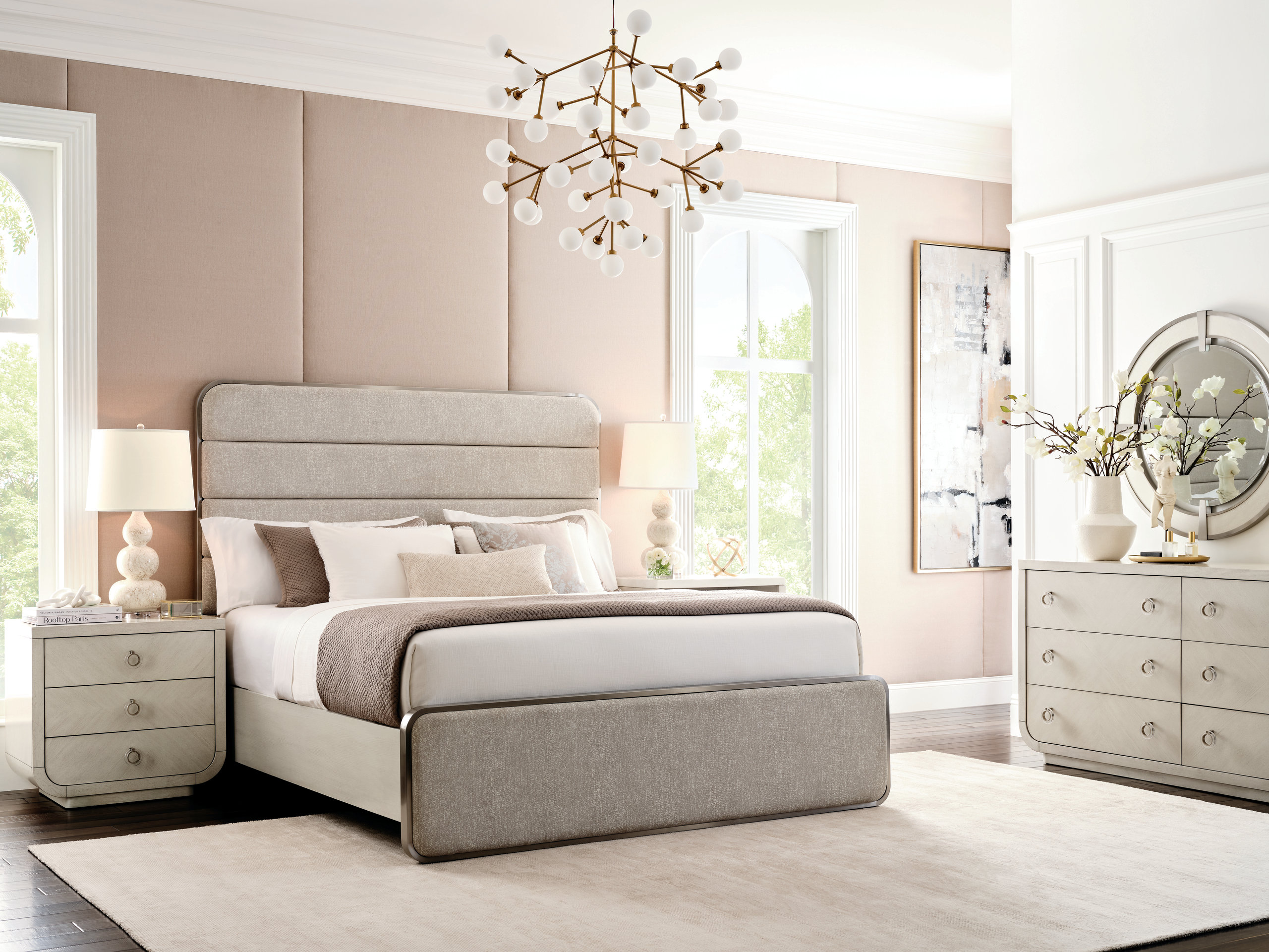 Brighton Round Dresser Mirror - Transitional - Wall Mirrors - by ...