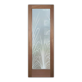 Interior Prehung Door or Interior Slab Door - Wispy Reeds - Primed - 28 ...