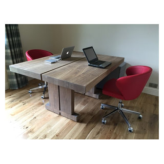 Doris P Swivel Chairs in a Home Office - Contemporary - Home Office ...