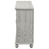 Melanie 4-door Accent Cabinet Antique White - French Country - Buffets ...