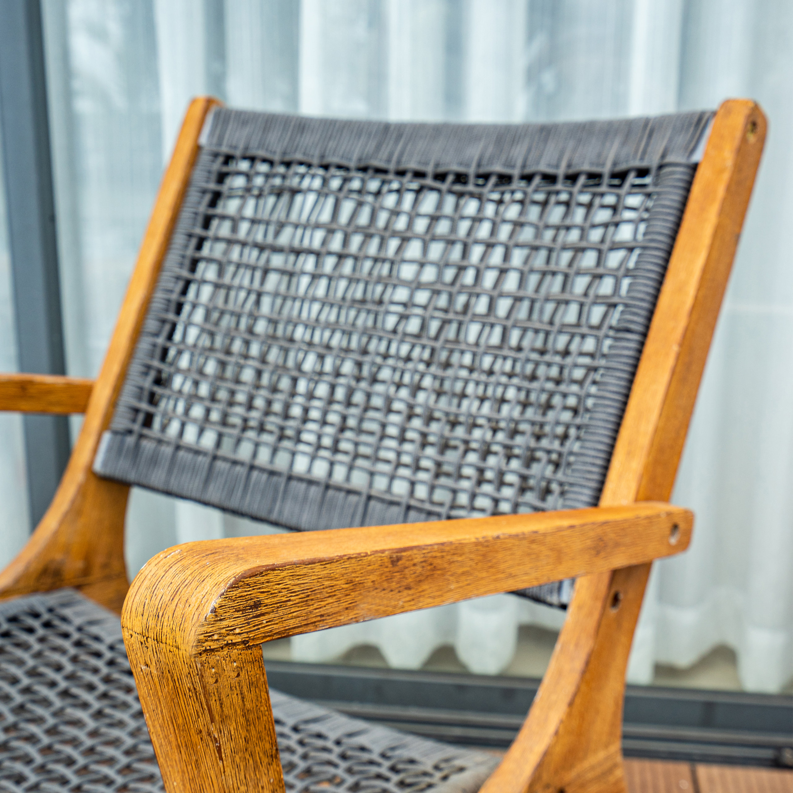 Sevilla Rope Chair Set - Tropical - Outdoor Lounge Chairs - by ...