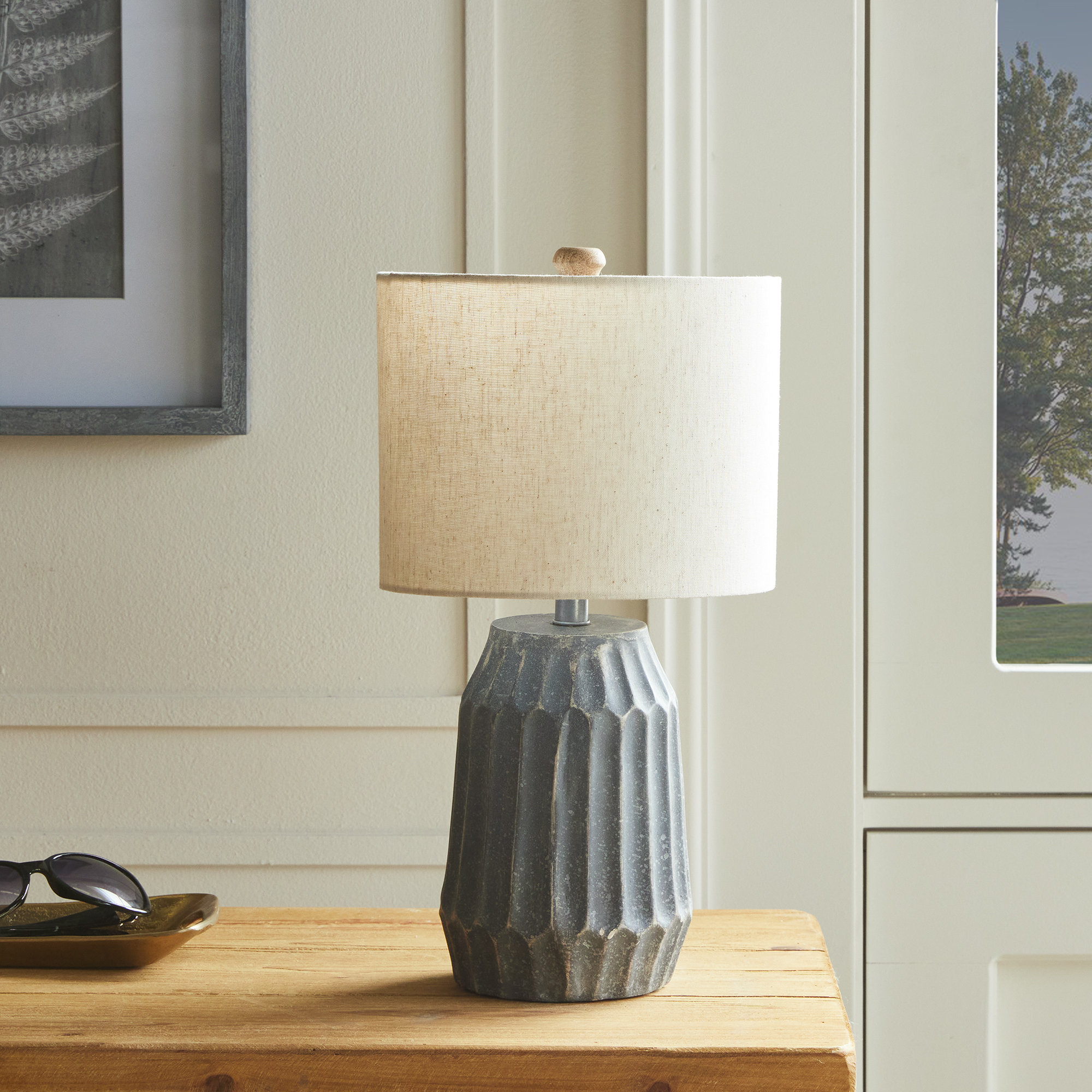 Myka Lamp, Gray - Transitional - Table Lamps - by Napa Home & Garden ...