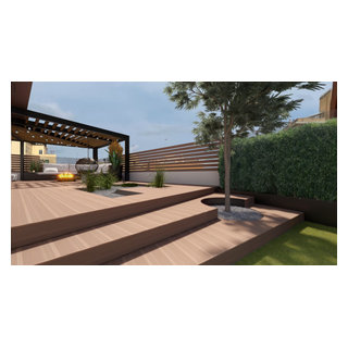 Terrazzo C - Méditerranéen - Terrasse en Bois - Autres périmètres - par ...