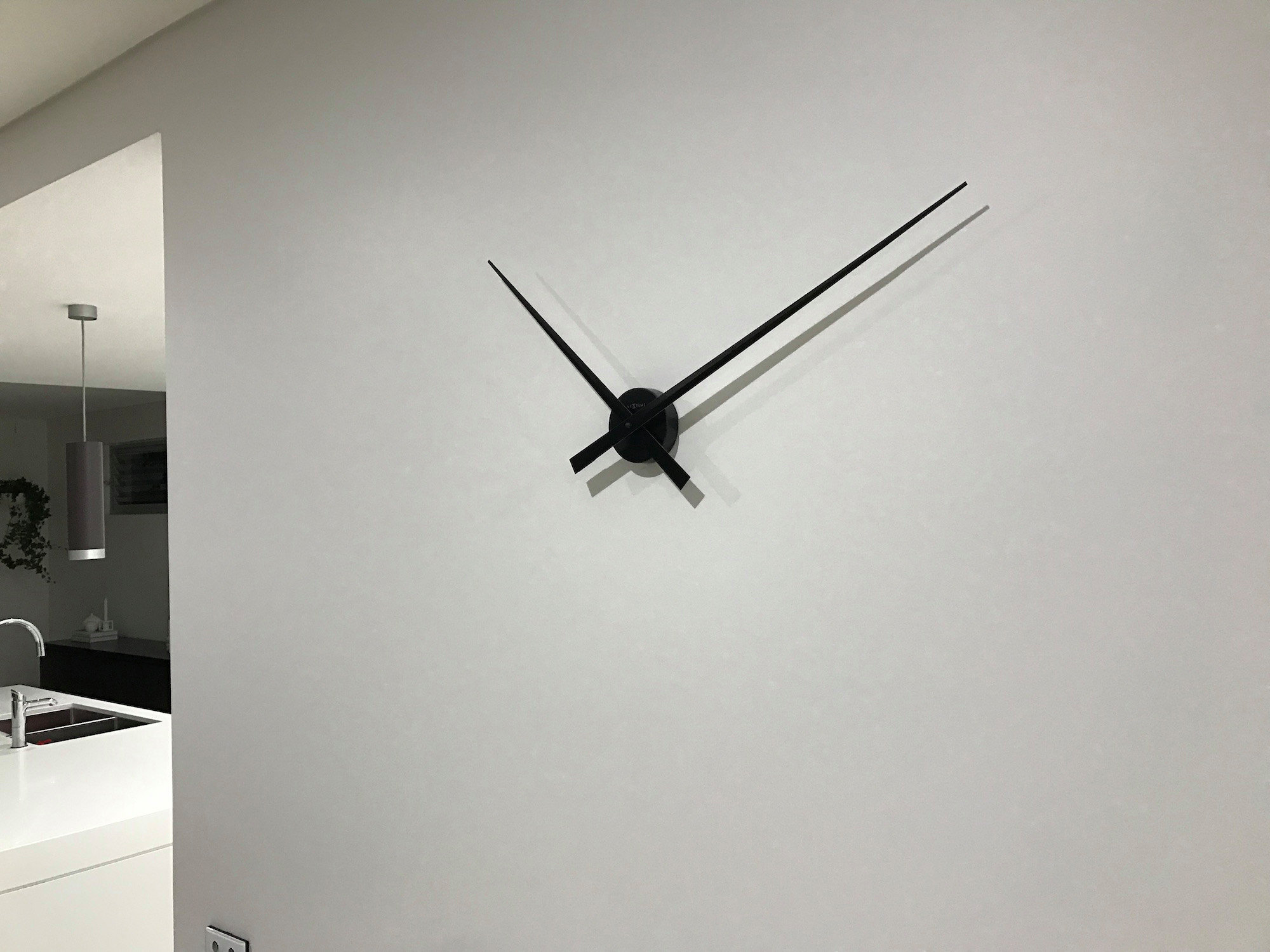 Hands Wall Clock - Contemporary - Wall Clocks - by Unek Goods LLC | Houzz