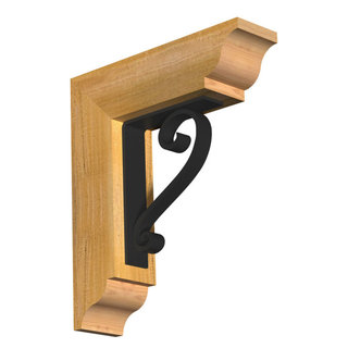 Edwards Traditional Ironcrest Bracket Triple, 4" Thick, 15-1/2"x18 ...