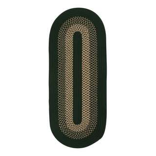 Colonial Mills Winterhold Runner Braided Rug, 2X15 - Contemporary ...