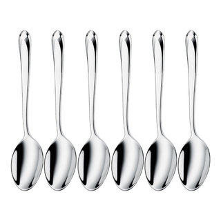 WMF Juwel 18/10 Stainless Steel Espresso Spoon, Set of 6 - Contemporary ...