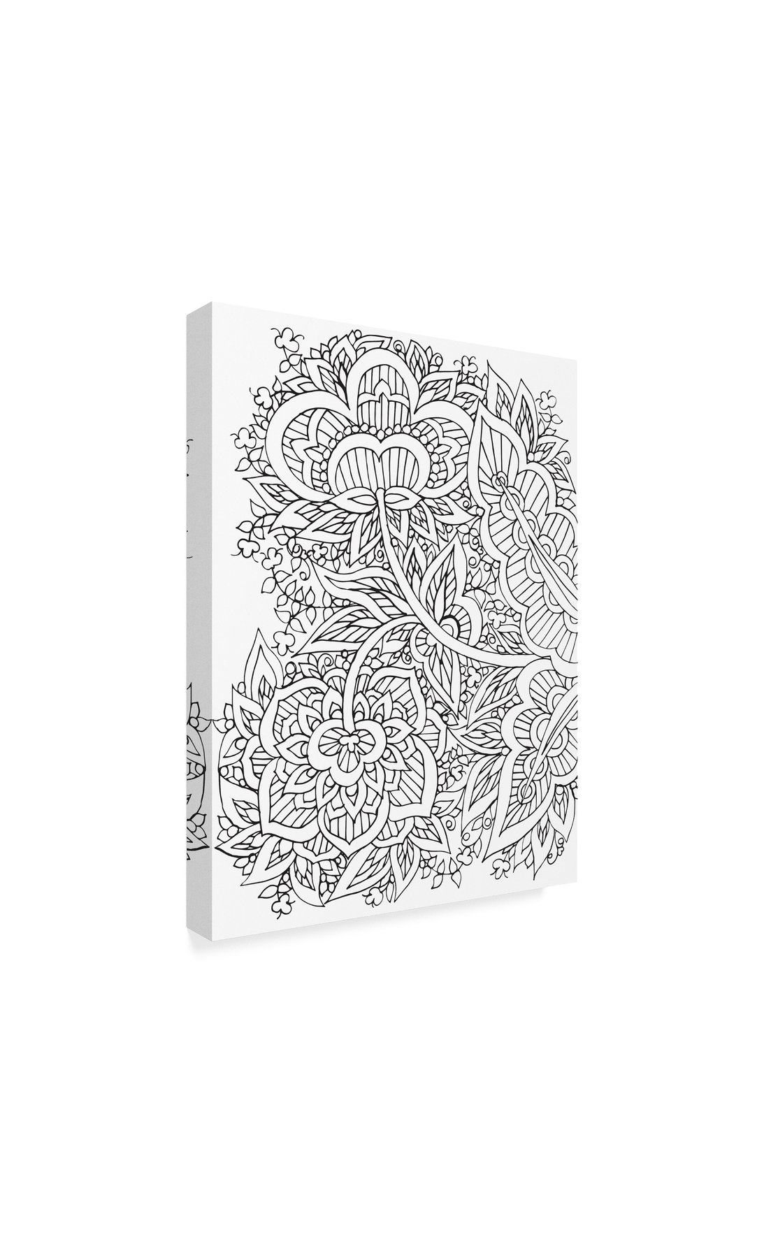 Jessica Putnam 'Floral 25' Canvas Art, 18"x24" - Contemporary - Prints ...
