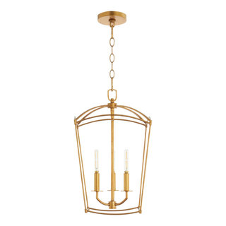 Mantle Transitional Entry in Gold Leaf - Transitional - Pendant ...