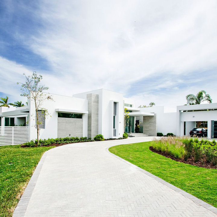 75 White One-Story Exterior Home Ideas You'll Love - November, 2025 | Houzz