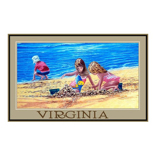 David Linton Virginia Art Print, 30"x45" - Contemporary - Fine Art ...