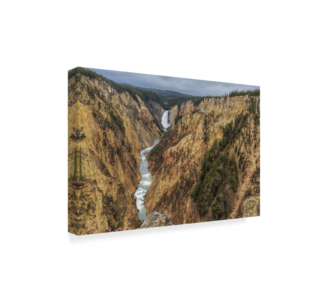 Galloimages Online 'Yellowstone Grand Canyon' Canvas Art, 32"x22 ...