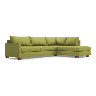 Apt2B Tuxedo 2-Piece Sectional Sleeper Sofa, Sprite, Chaise on Right ...
