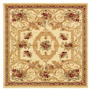 Traditional Royale Area Rug, 4' Square - Victorian - Area Rugs - by ...