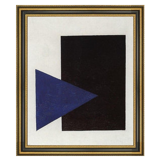 Kazimir Malevich Suprematism with Blue Triangle and Black Square - 16 ...