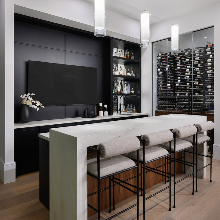 75 Home Bar with Marble Countertops Ideas You'll Love - April, 2026 | Houzz