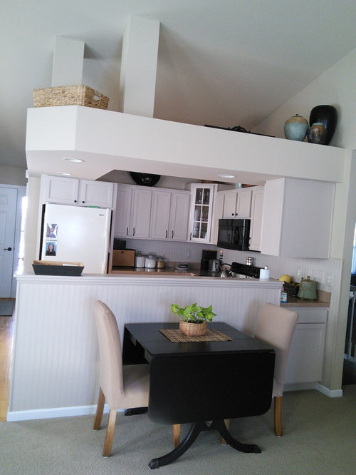 Keep or remove "bulkhead/soffit?