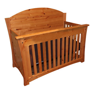 4-in-1 Crib - Craftsman - Cribs - by Brushbacks Woodshop | Houzz