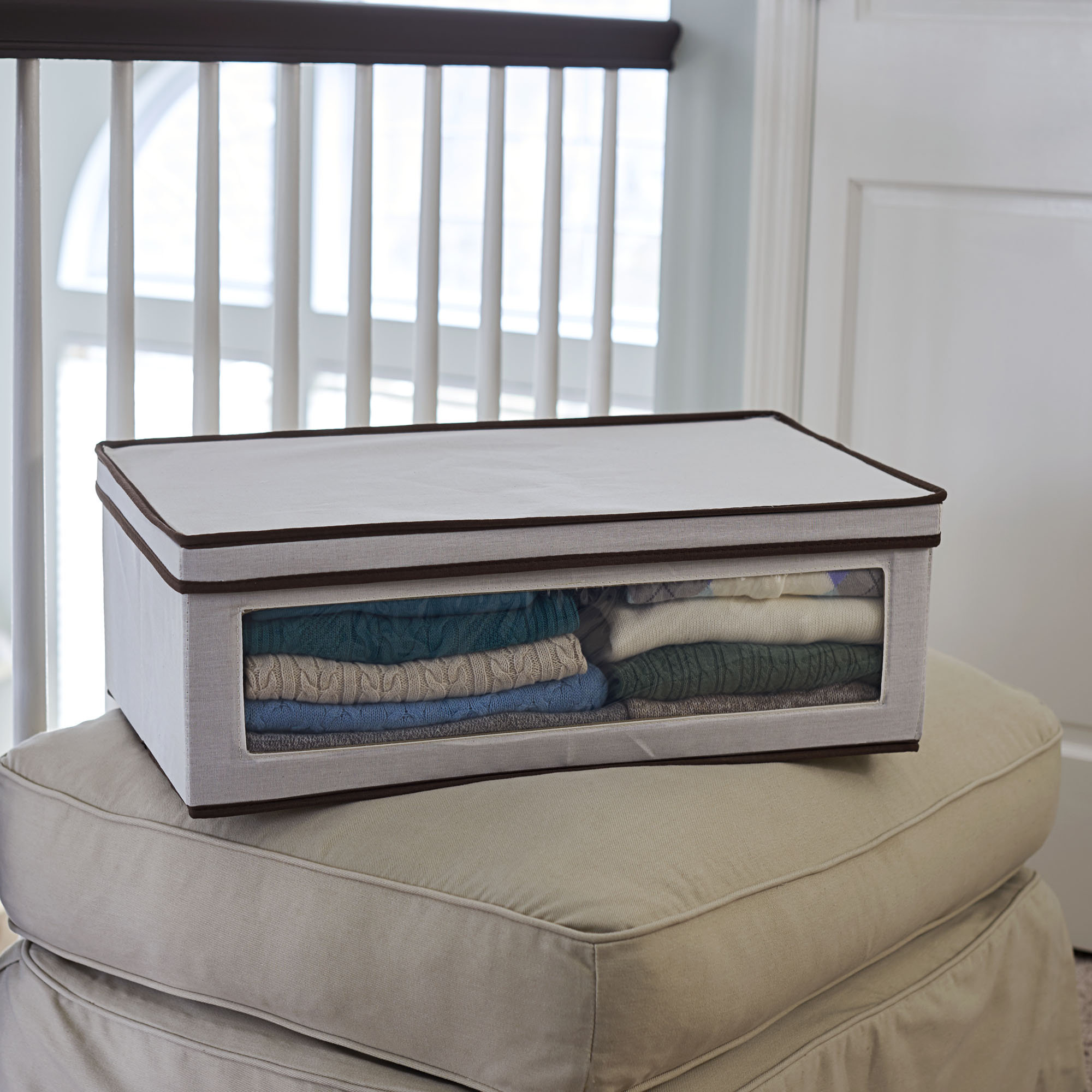 Large Canvas Storage Box - Transitional - Storage Bins And Boxes - by ...