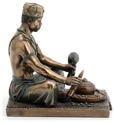 Orunla Figurine-God Of Wisdom, Destiny And Prophecy - Contemporary ...