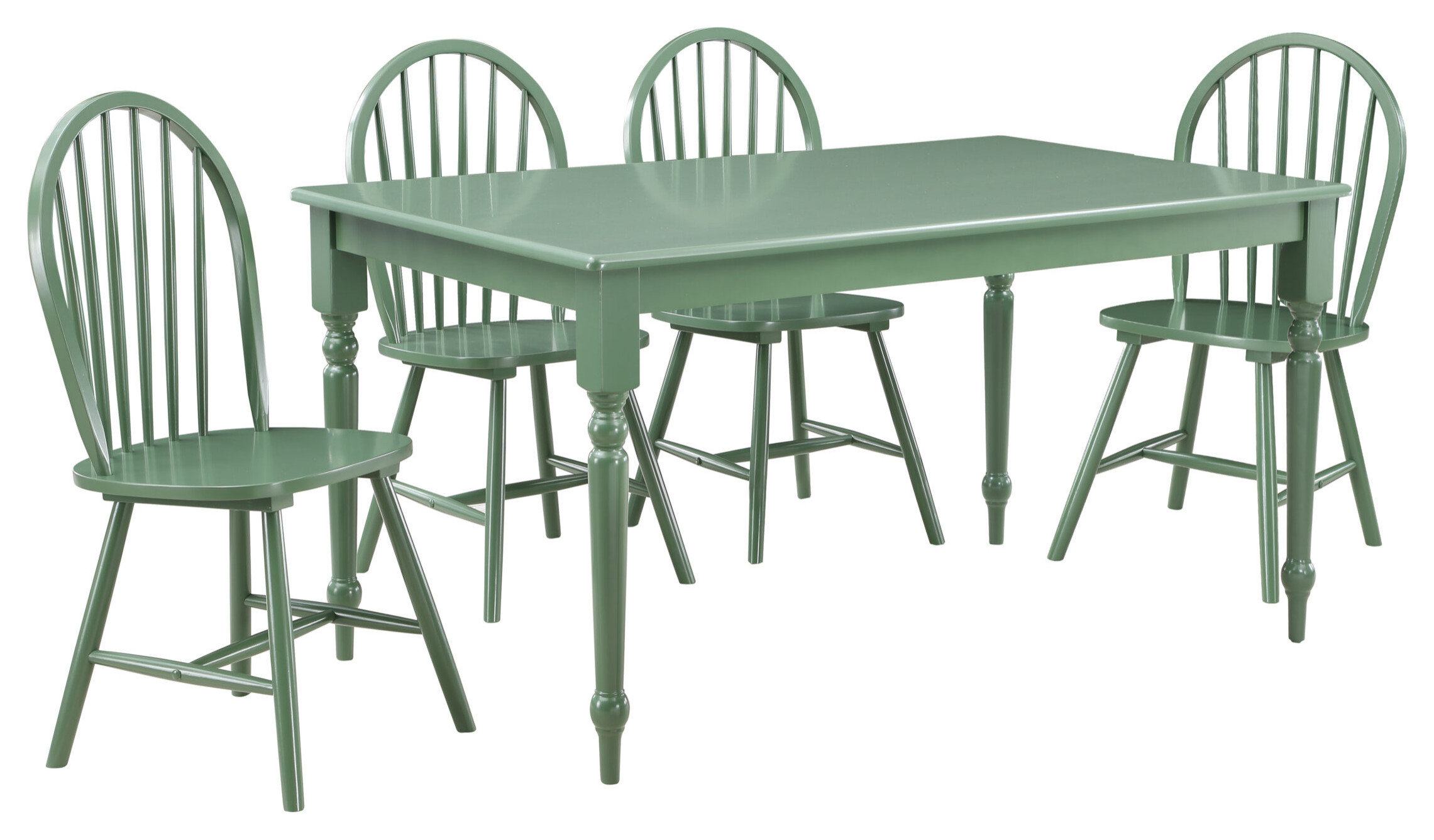 Carolina 5-Piece Dining Set - Traditional - Dining Sets - by Boraam ...