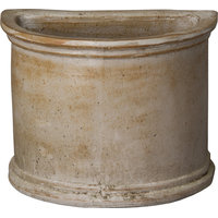 Semicircle Planter, Large - Farmhouse - Indoor Pots And Planters - by ...