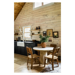 Project Lawless Log Cabin - Rustic - Kitchen - Portland Maine - by ...